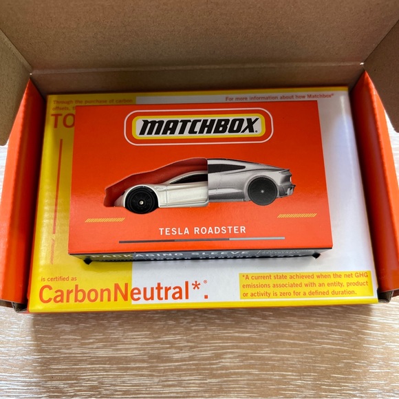 Mattel | Toys | 222 Matchbox 2020 Tesla Roadster Mattel Creations ...